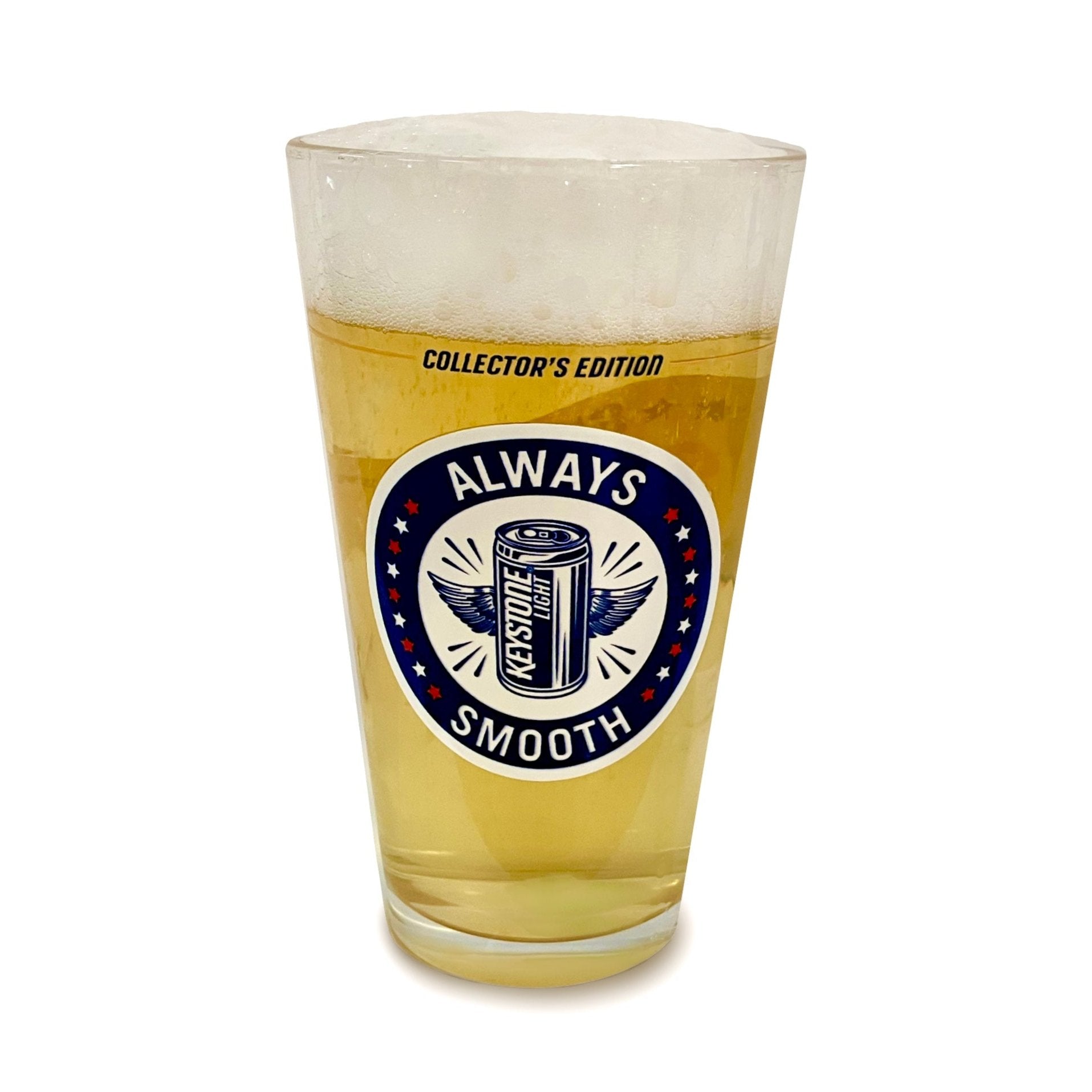 Smooth Salute 16oz. Pint Glass – Keystone Light